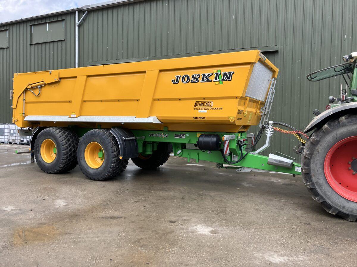 Joskin Trans-SPACE kipwagen afgeleverd! – Mechanisatie Haarlemmermeer